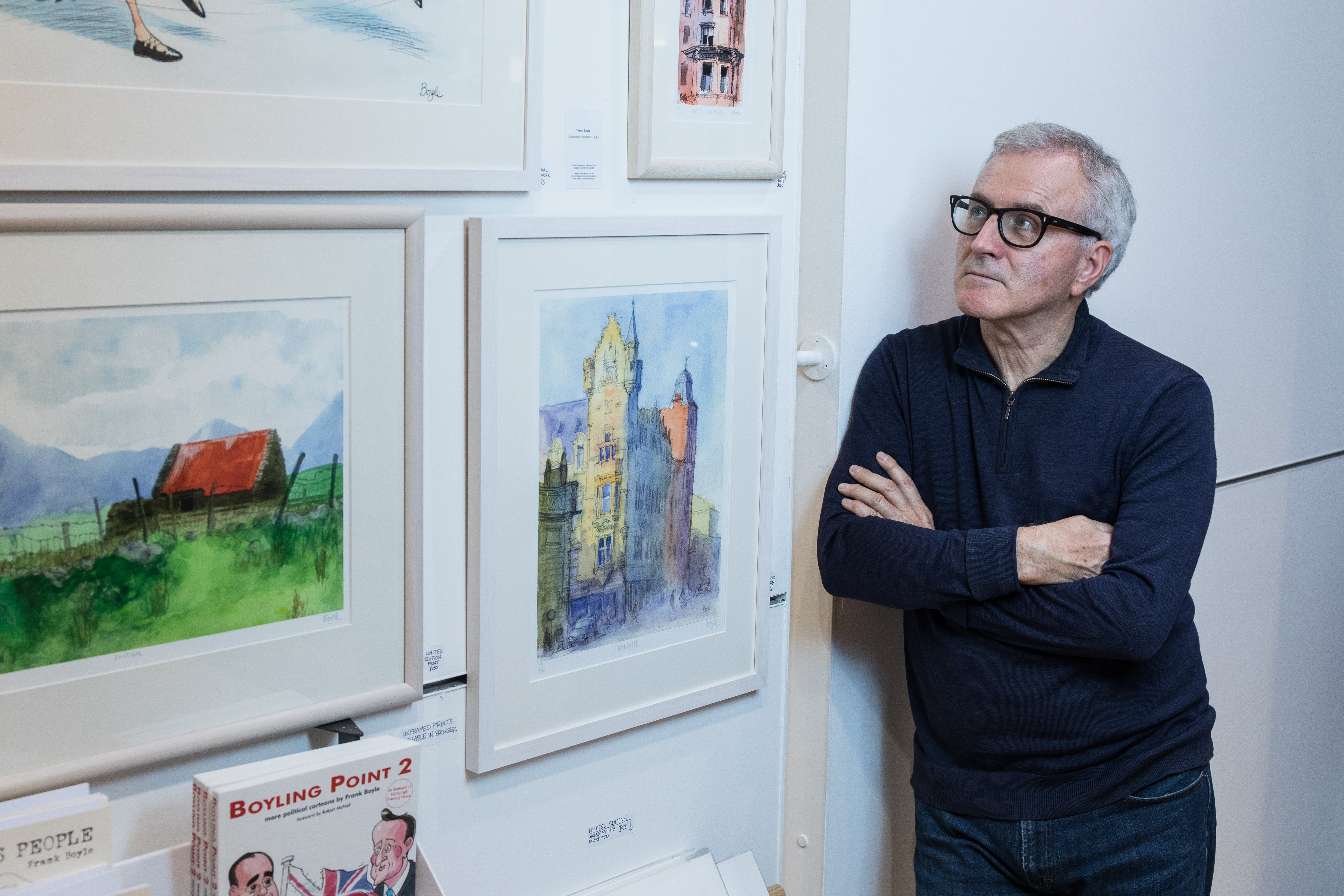 From newspaper cartoonist to full time artist, Meet Frank Boyle ...