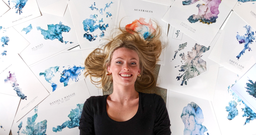 Born & Raised in the Outer-Hebrides, Eilidh creates Maps that Evoke a ...