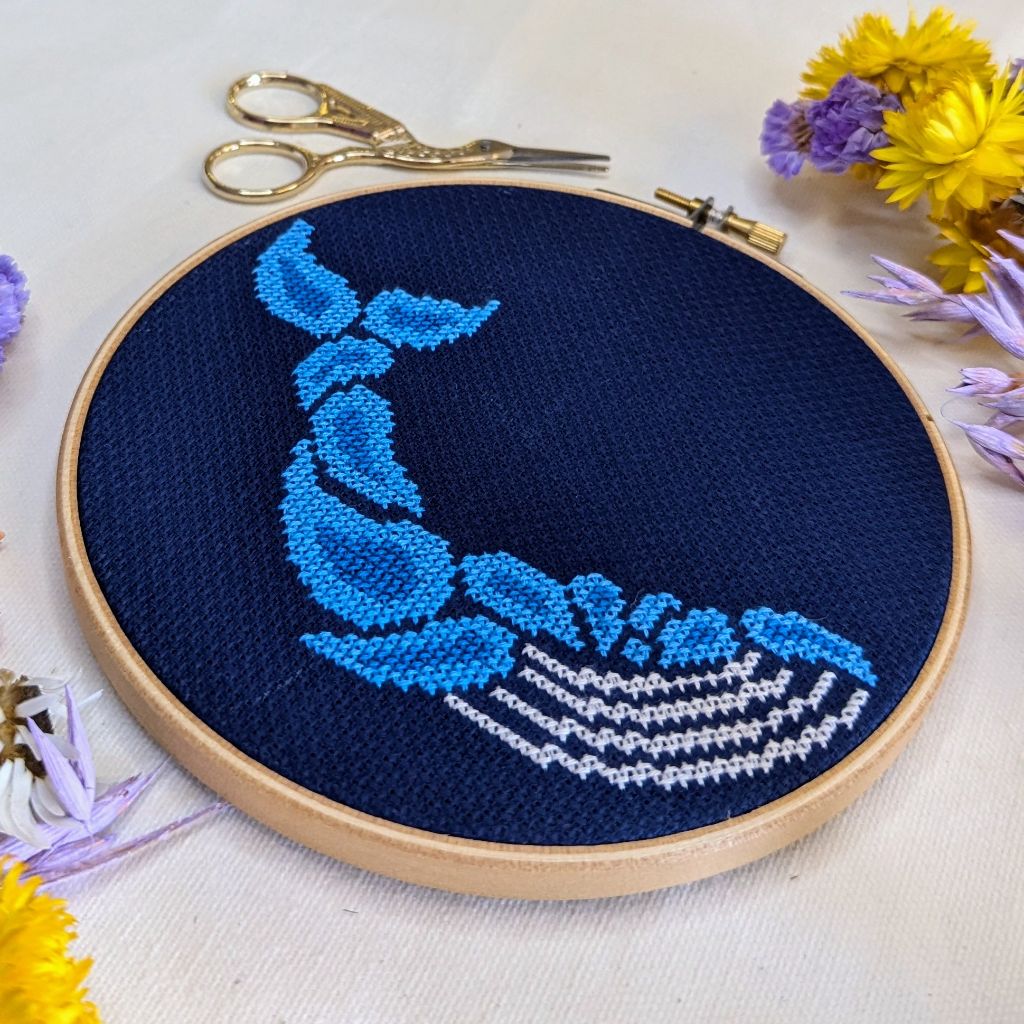 Paisley Whale Cross Stitch Kit – Scottish Design Exchange