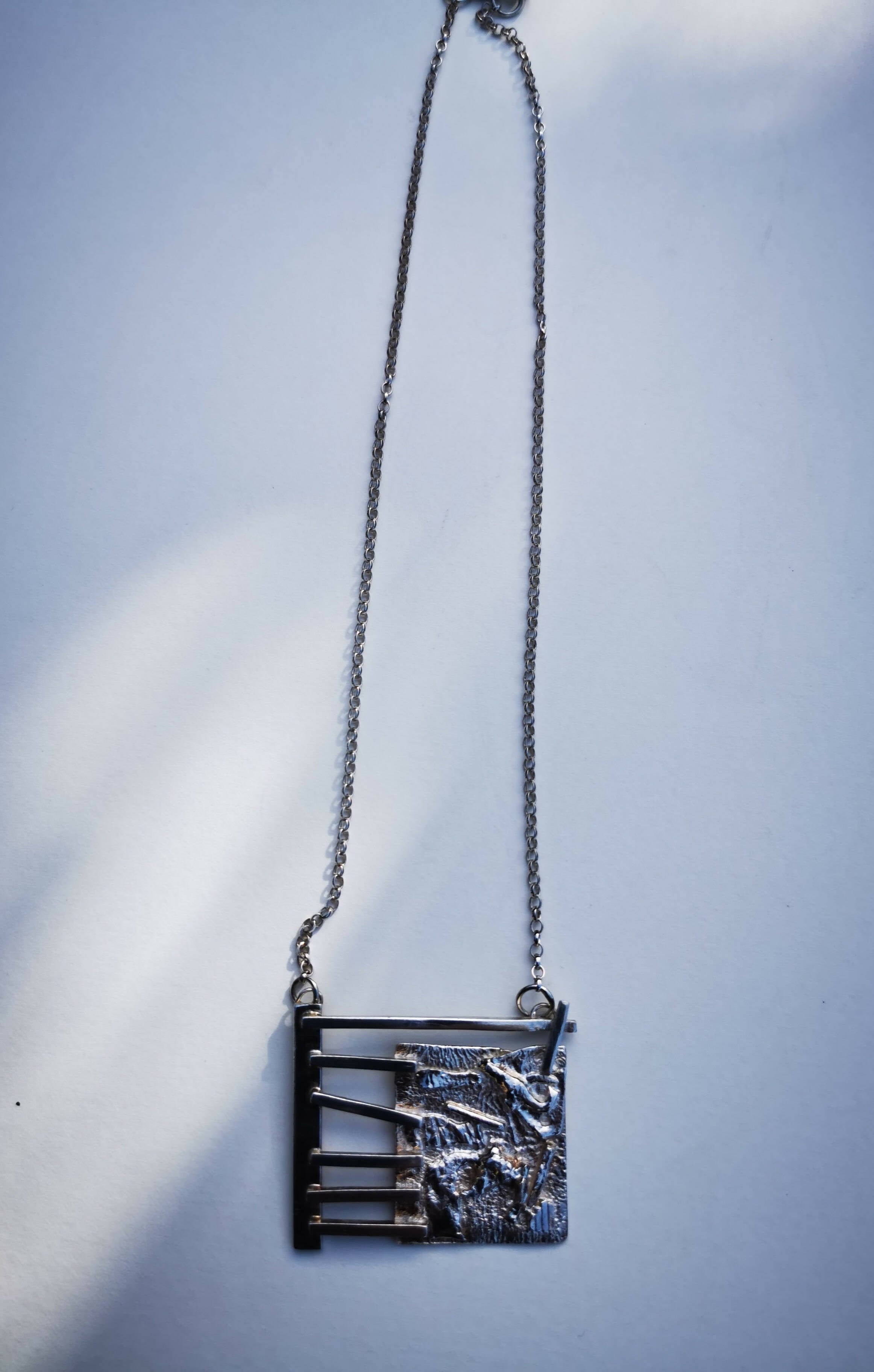 Large sterling silver pendant – Scottish Design Exchange