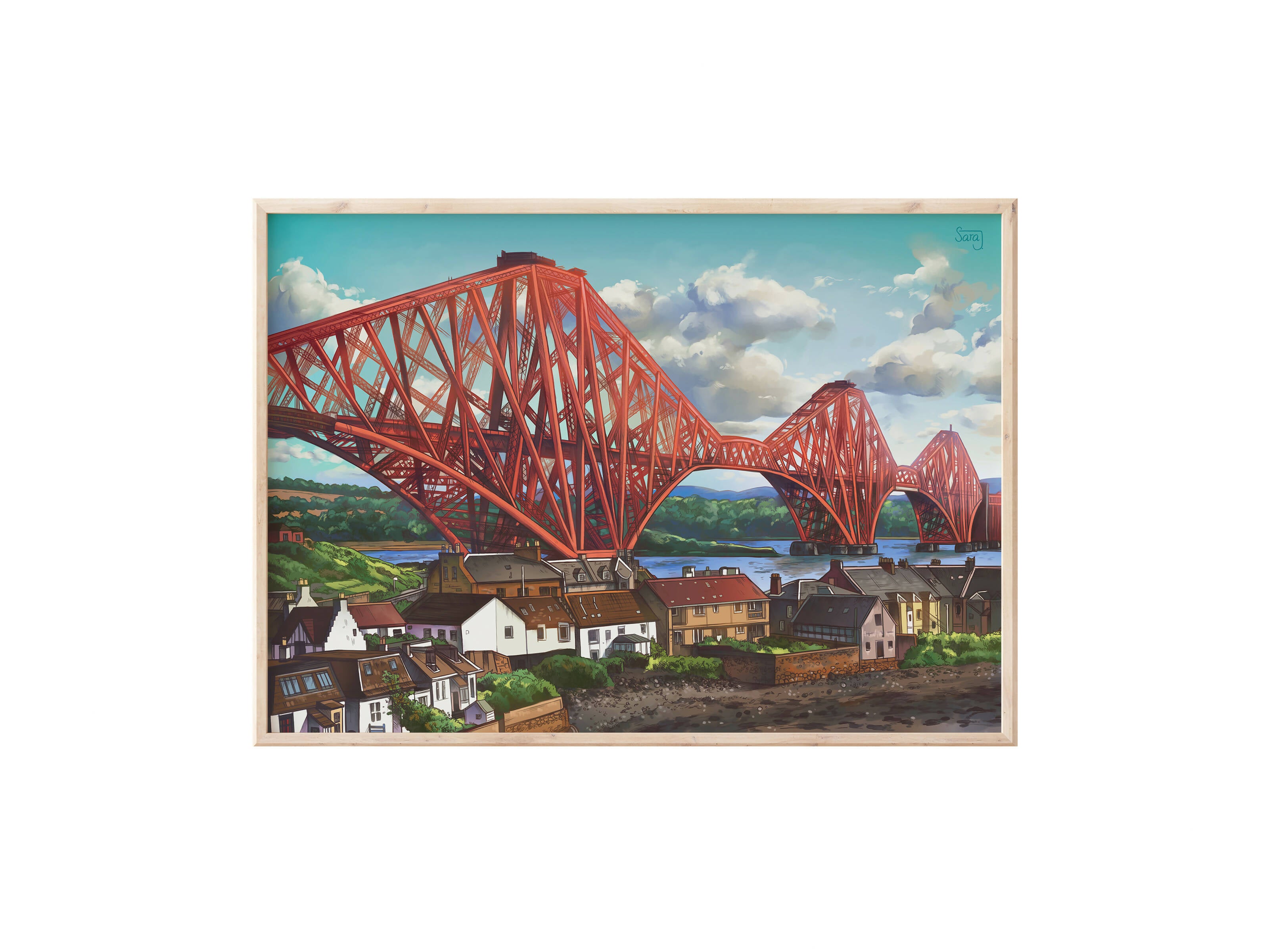 Print, 'Forth Bridge' – Scottish Design Exchange