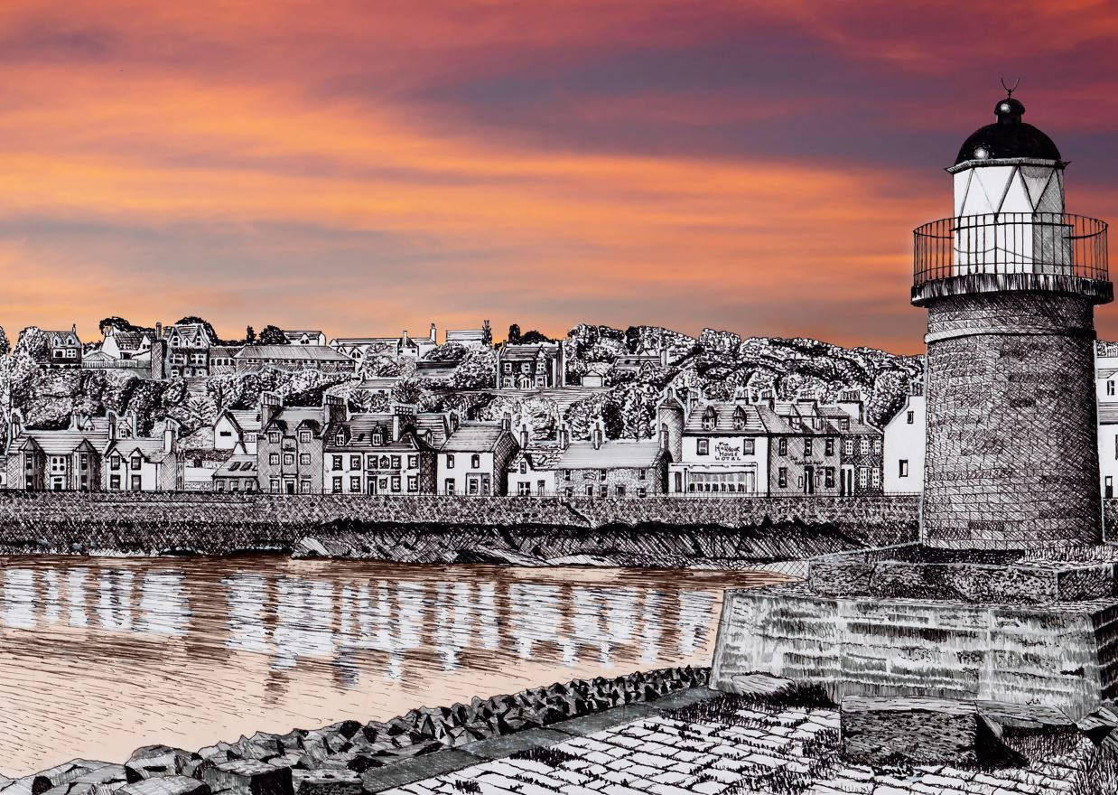 Portpatrick print – Scottish Design Exchange