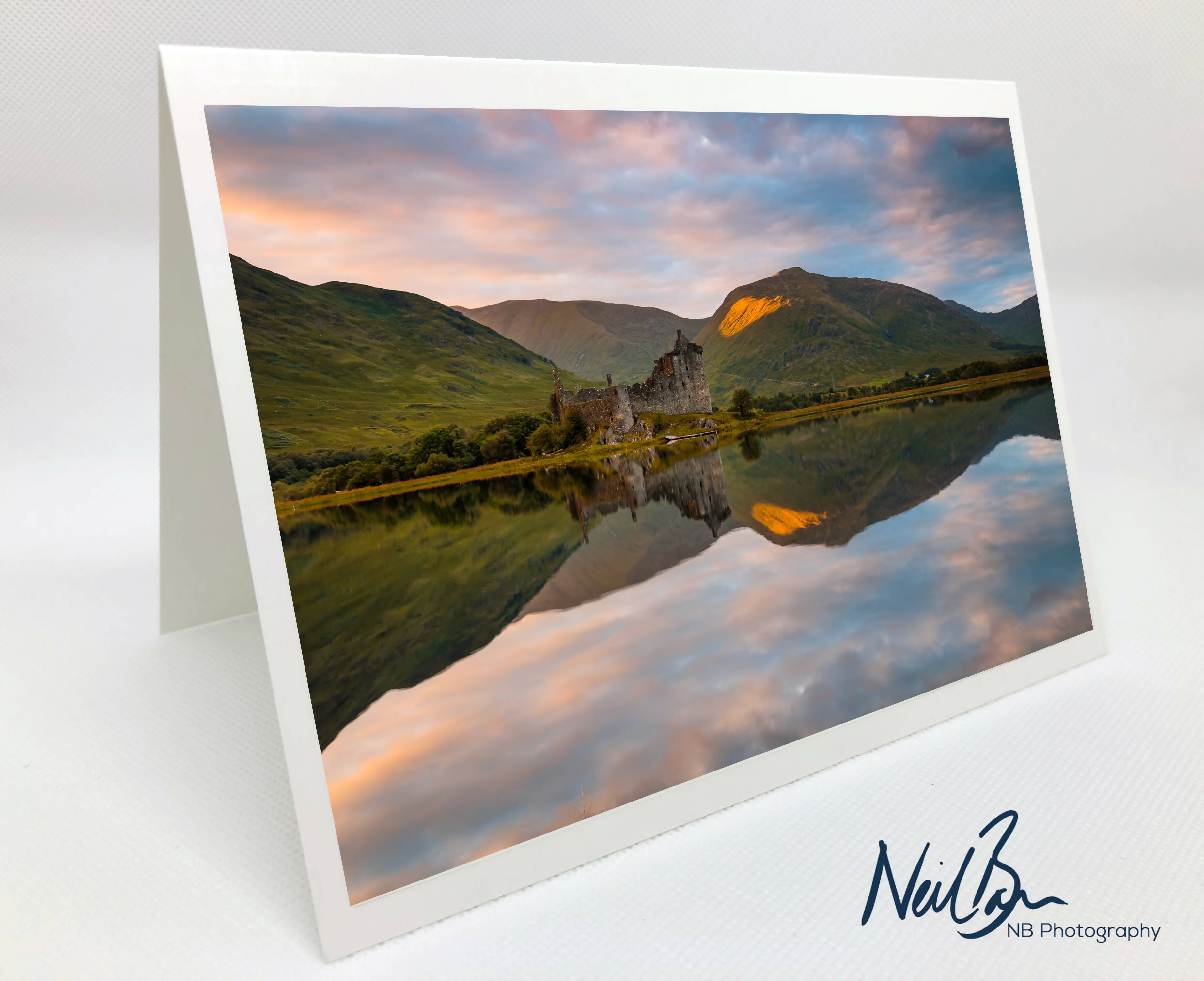 Kilchurn Castle, Lochawe - Scotland Greeting Card - Blank Inside ...
