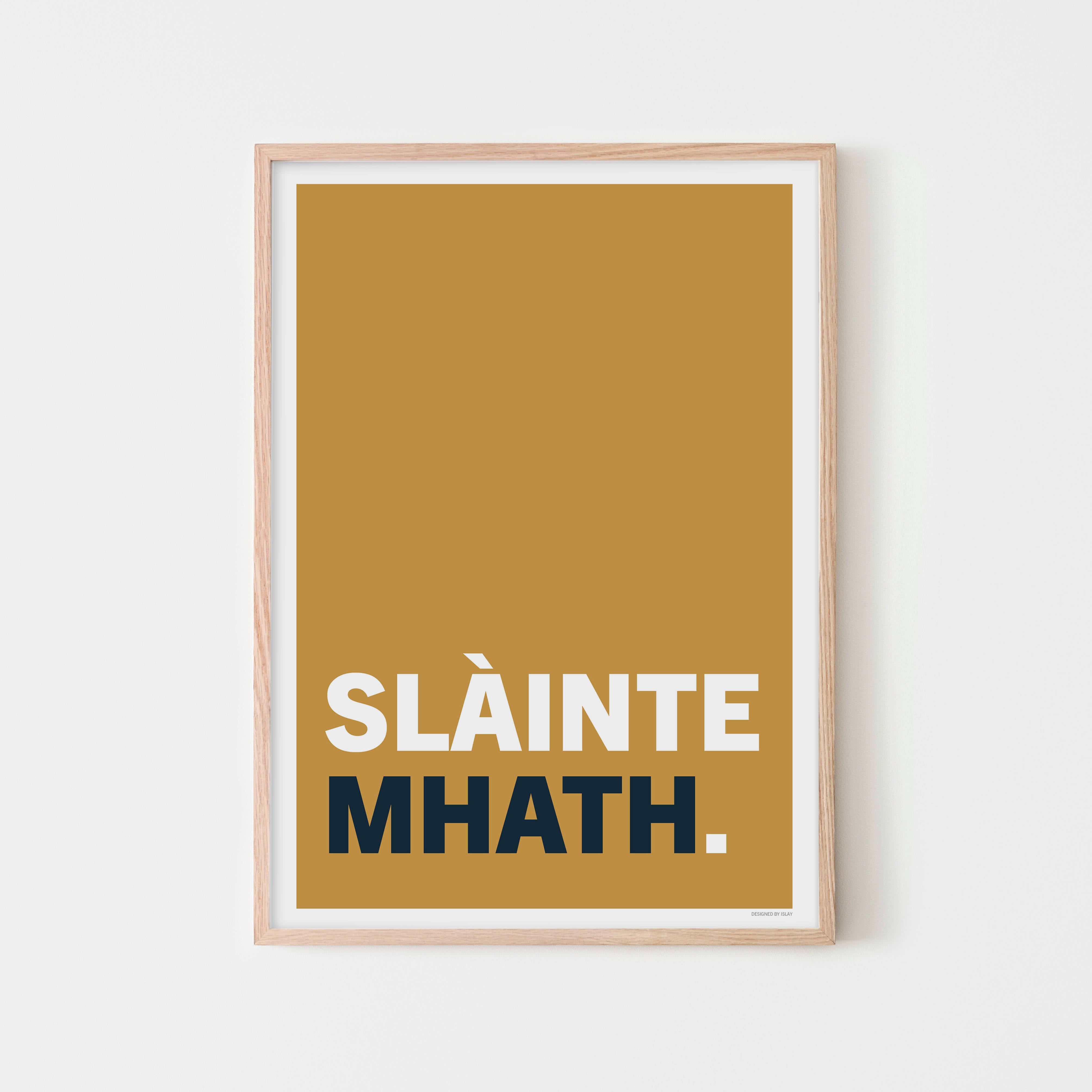 'Slàinte Mhath' Print – Scottish Design Exchange