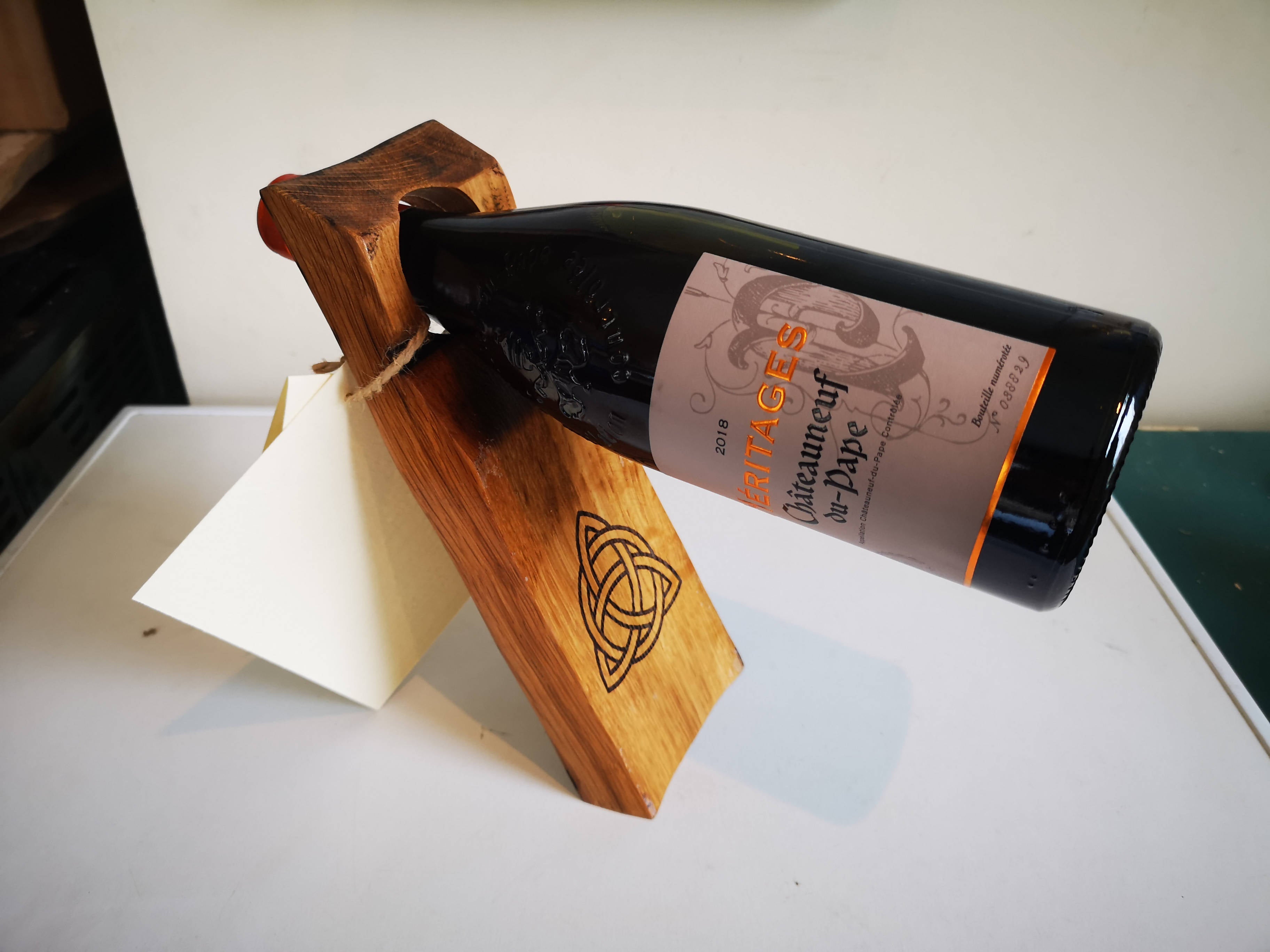 Whisky Wood Bottle Balance – Scottish Design Exchange