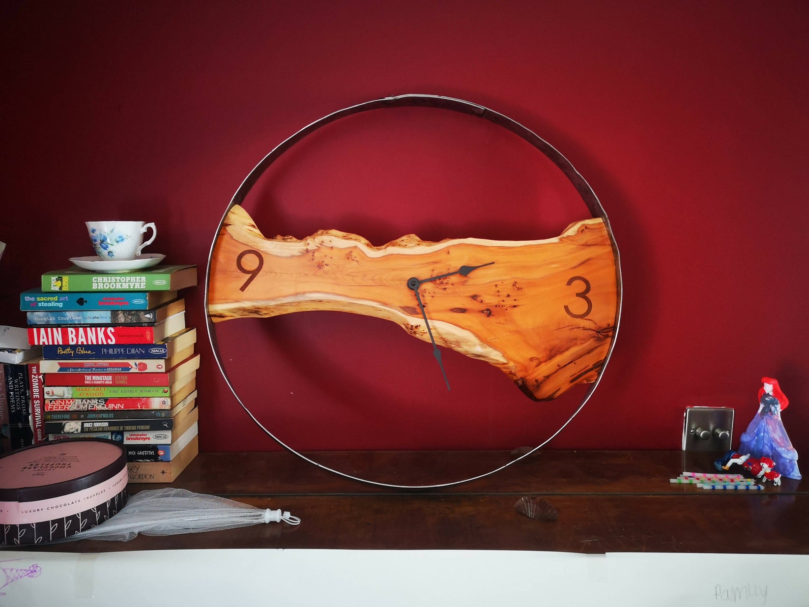 Whisky Barrel Hoop Wall Clocks – Scottish Design Exchange